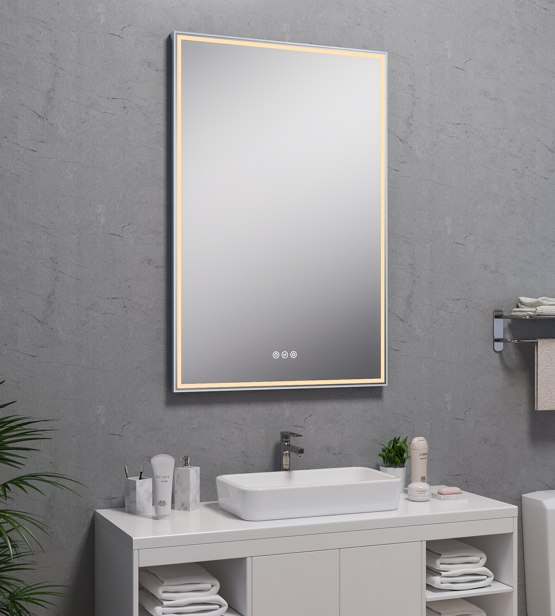 Spectacle 24" x 36" LED Mirror - Sapphire Bath