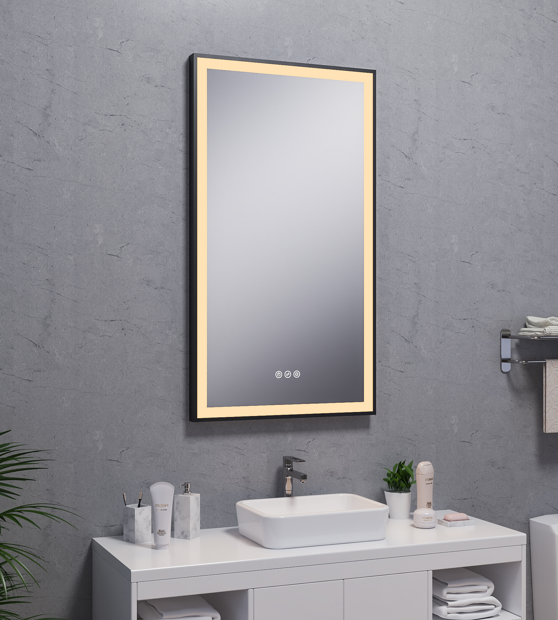 Charisma 20" x 36" LED Mirror - Sapphire Bath