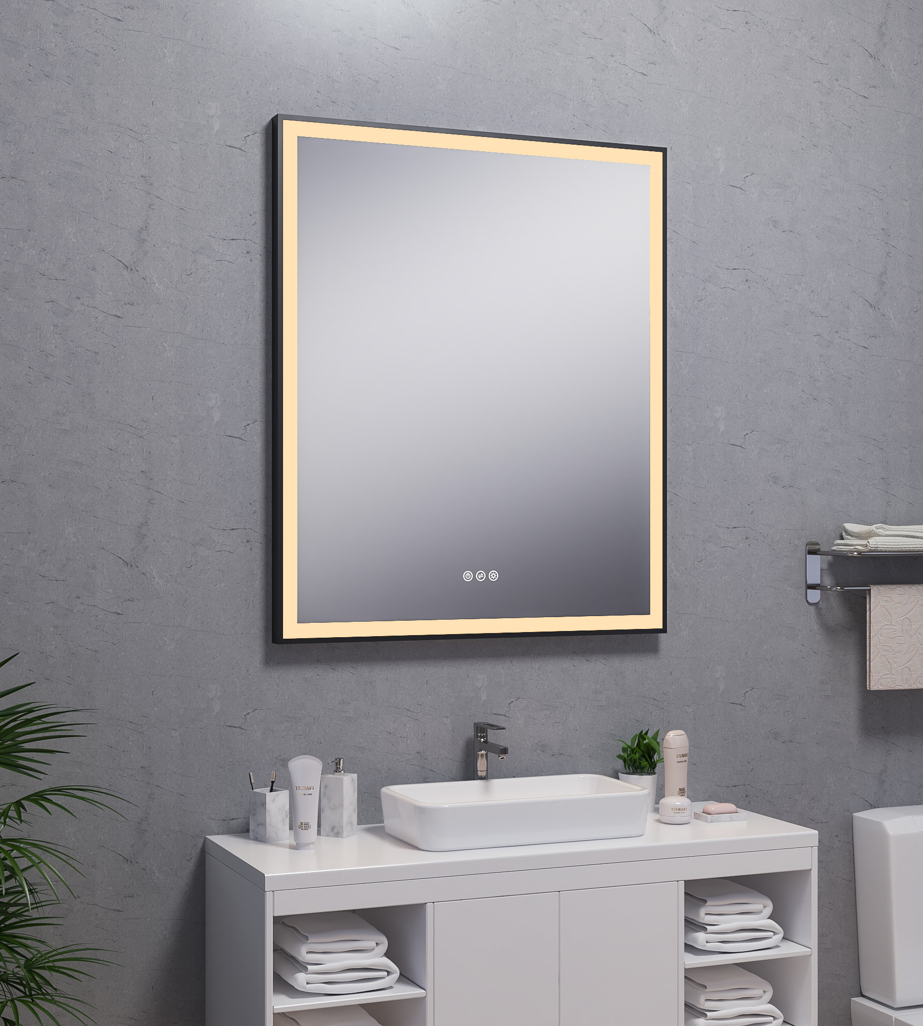 Charisma 30" x 36" LED Mirror - Sapphire Bath